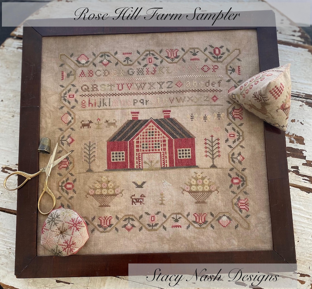 PDF File* Rose Hill Farm Sampler - Etsy