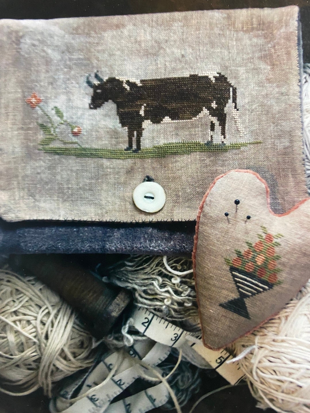 PDF FILE * Brown Cow Sampler Bag & Pinkeep - Etsy
