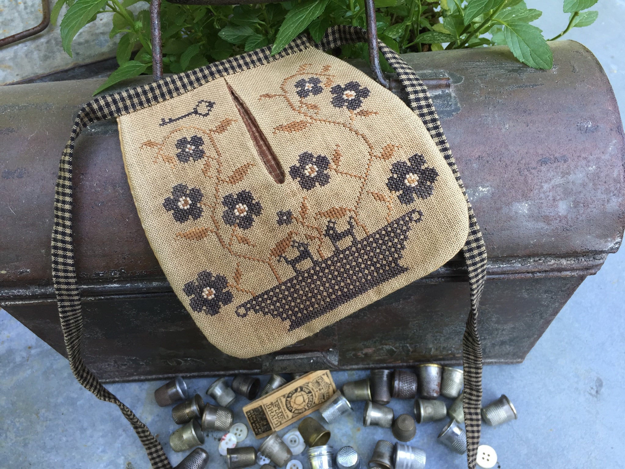 PDF FILE stone Flowers Sewing Pocket - Etsy