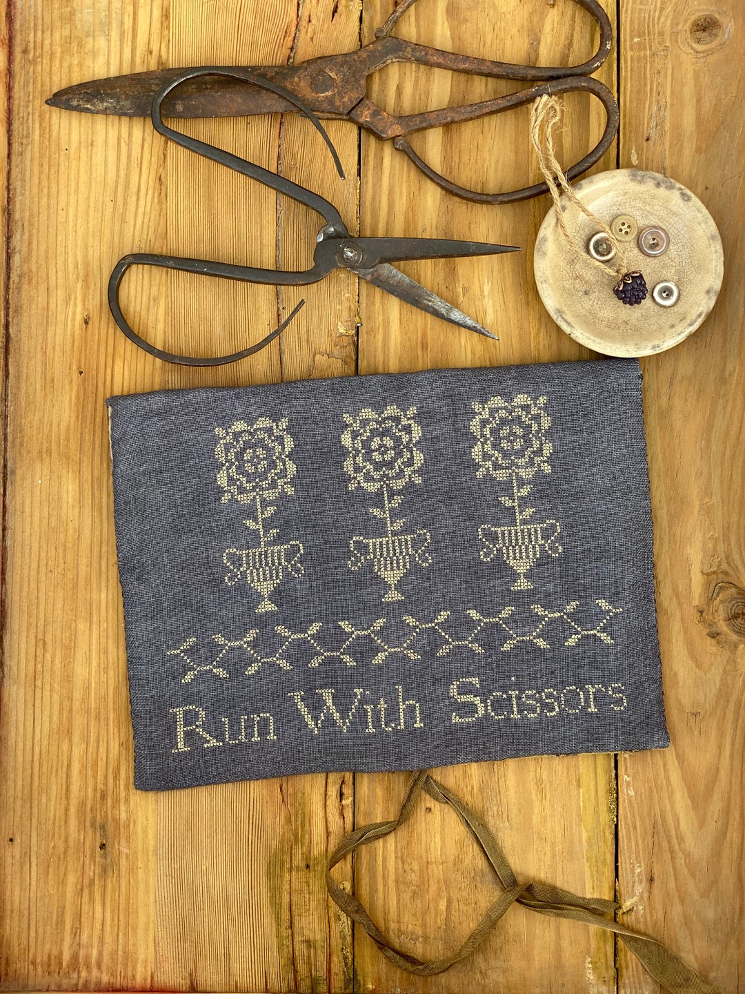 PDF FILE *run With Scissors Sewing Pouch - Etsy