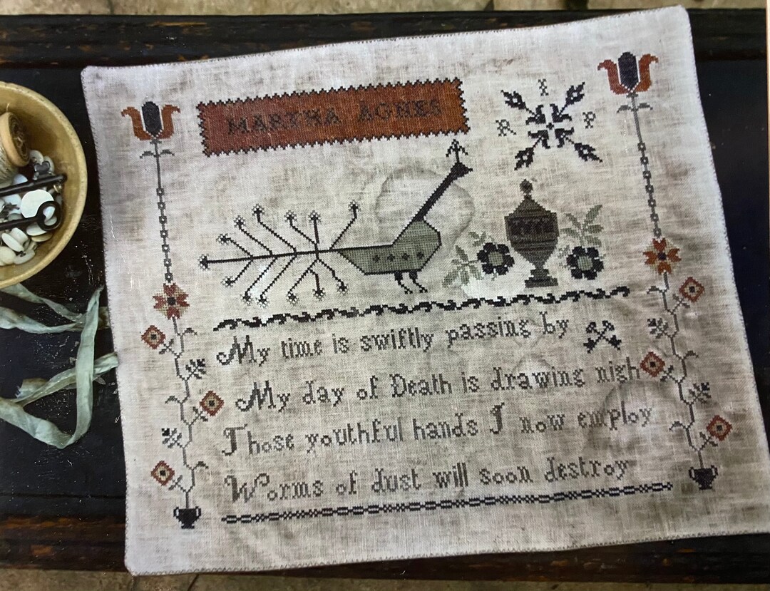 PDF FILE *martha Agnes Sampler Roll - Etsy