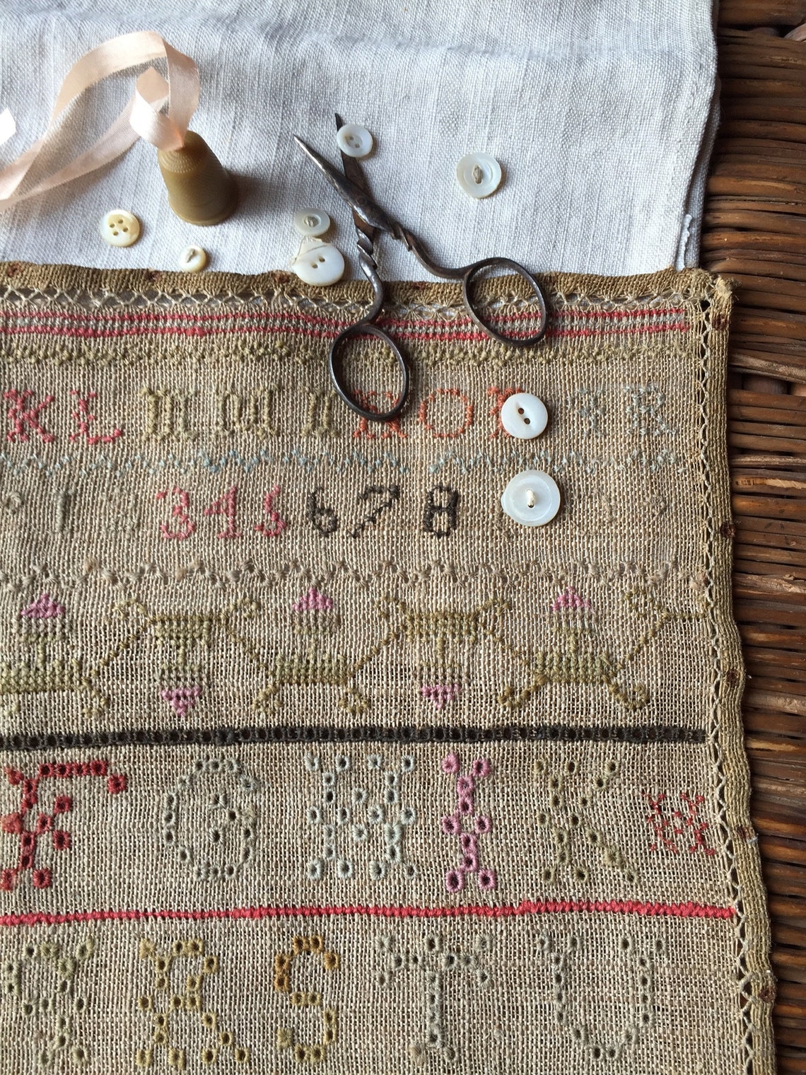 PDF FILE * Hannah Jenkinson Sampler - Etsy