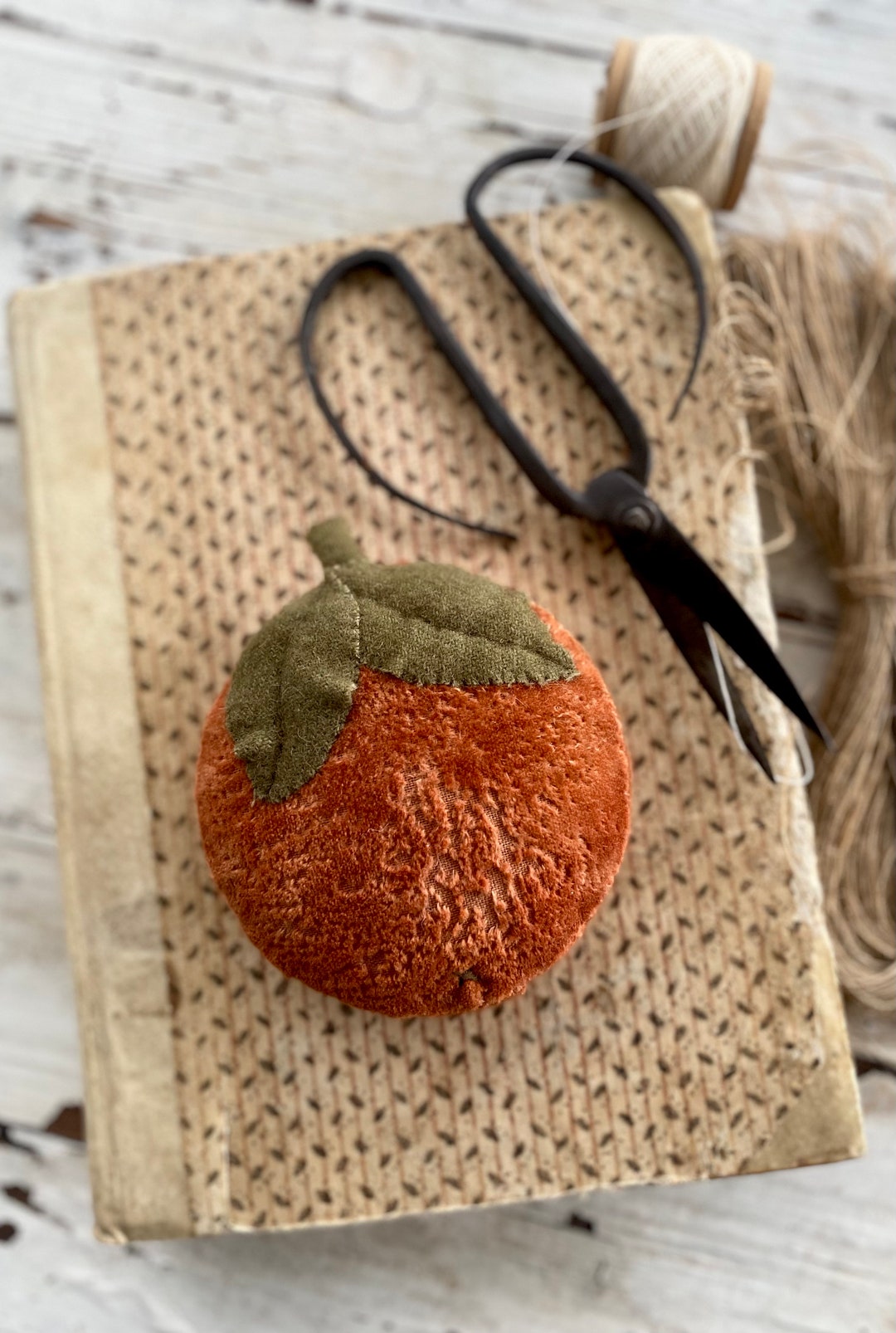 PDF File * Velvet Tangerine Needle Book Pattern - Etsy