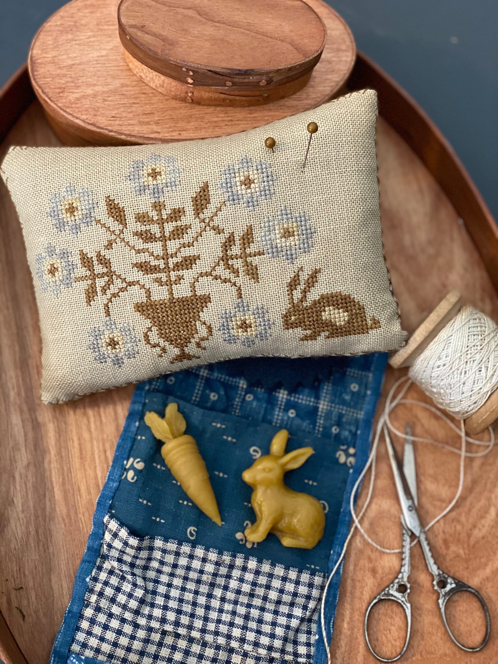 PDF* Spring Flowers Pinkeep Pattern *digital Download* - Etsy