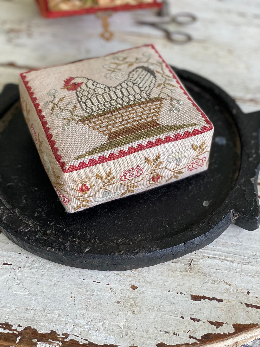 PDF File * Big Chicken Pinkeep Pattern - Etsy