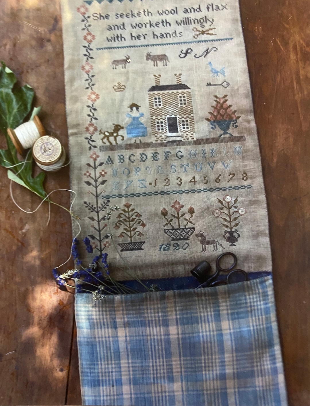 PDF FILE *wool & Flax Pocket Roll - Etsy