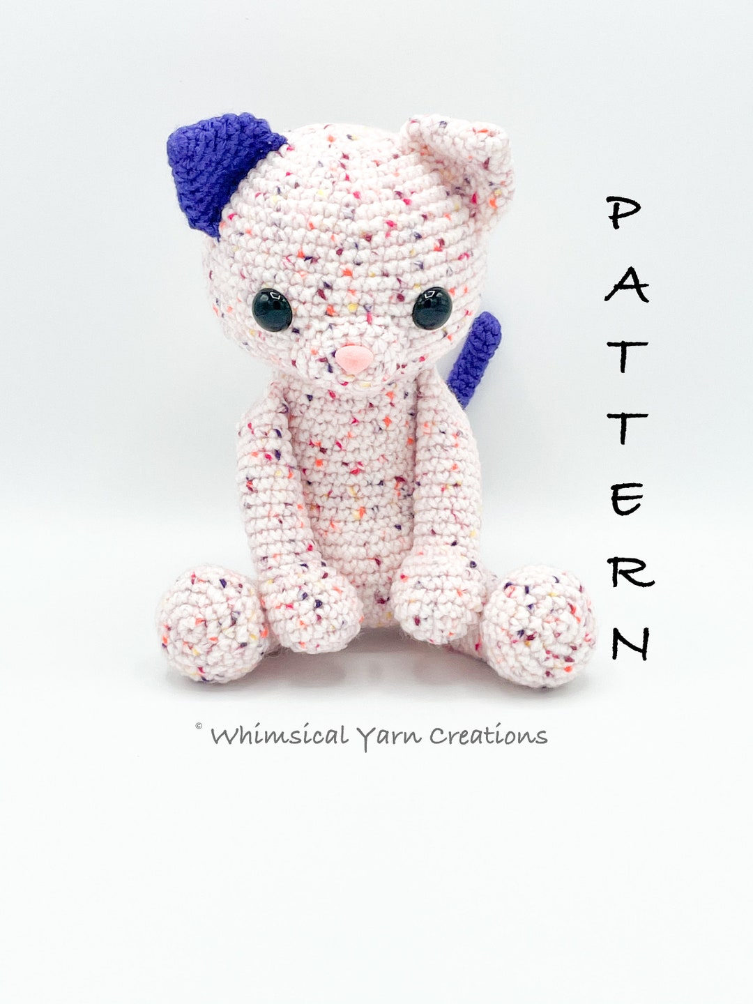 Missy la Gata patrón PDF Patrón Gato Crochet Patrón Gato - Etsy México