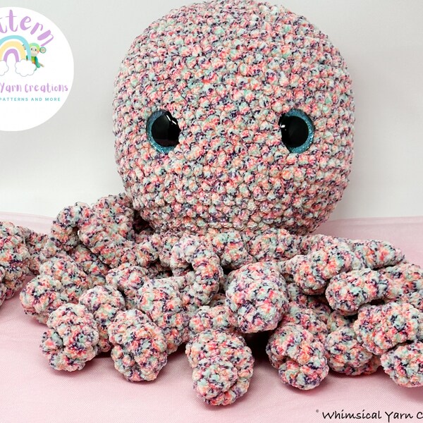 Crochet Giant Octopus Pattern - Etsy