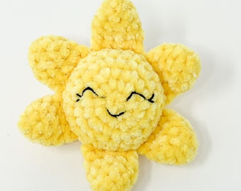 Crochet Sun Plushie - Etsy