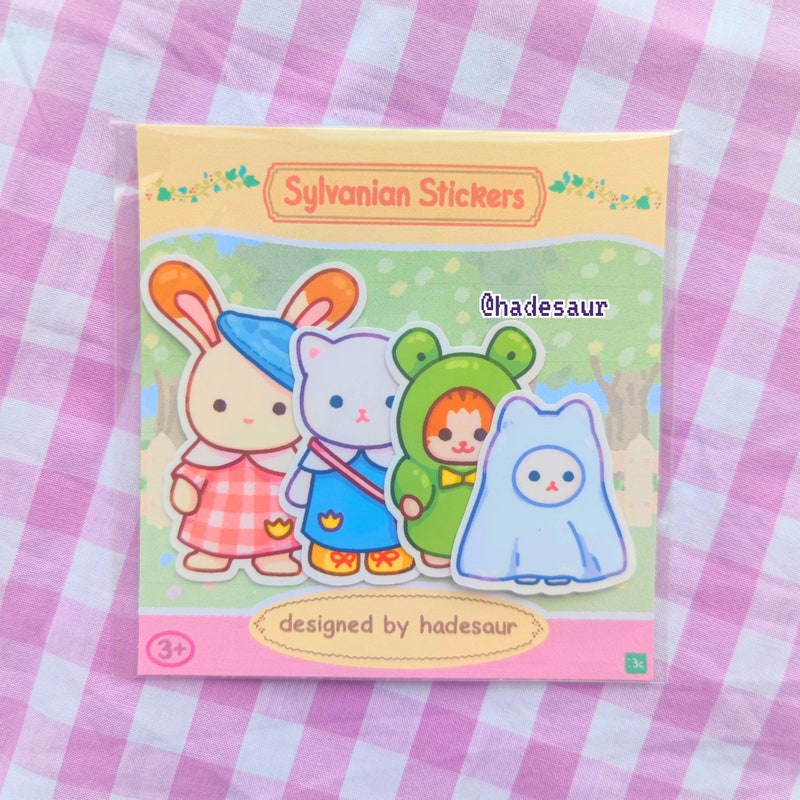 Sylvanian Families Stickers - Etsy