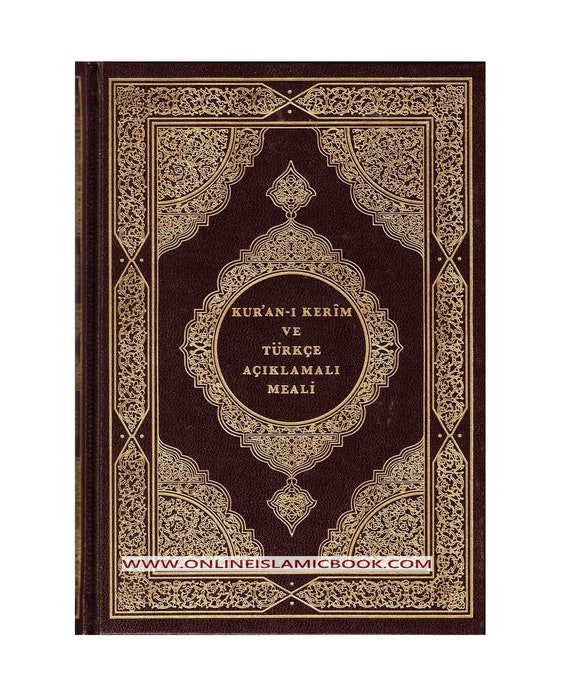Quran in Turkish Language Arabic and Turkish Mushaf King Fahad | Etsy