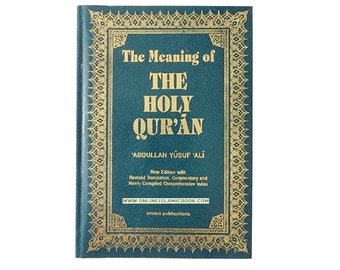 The Meaning of the Holy Qur'an English/arabic: New Edition | Etsy