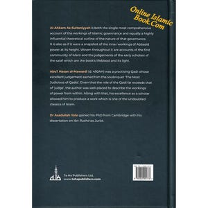 Al-ahkam As-sultaniyyah - the Laws of Islamic Governance by Abul-hasan Al-mawardi - Etsy