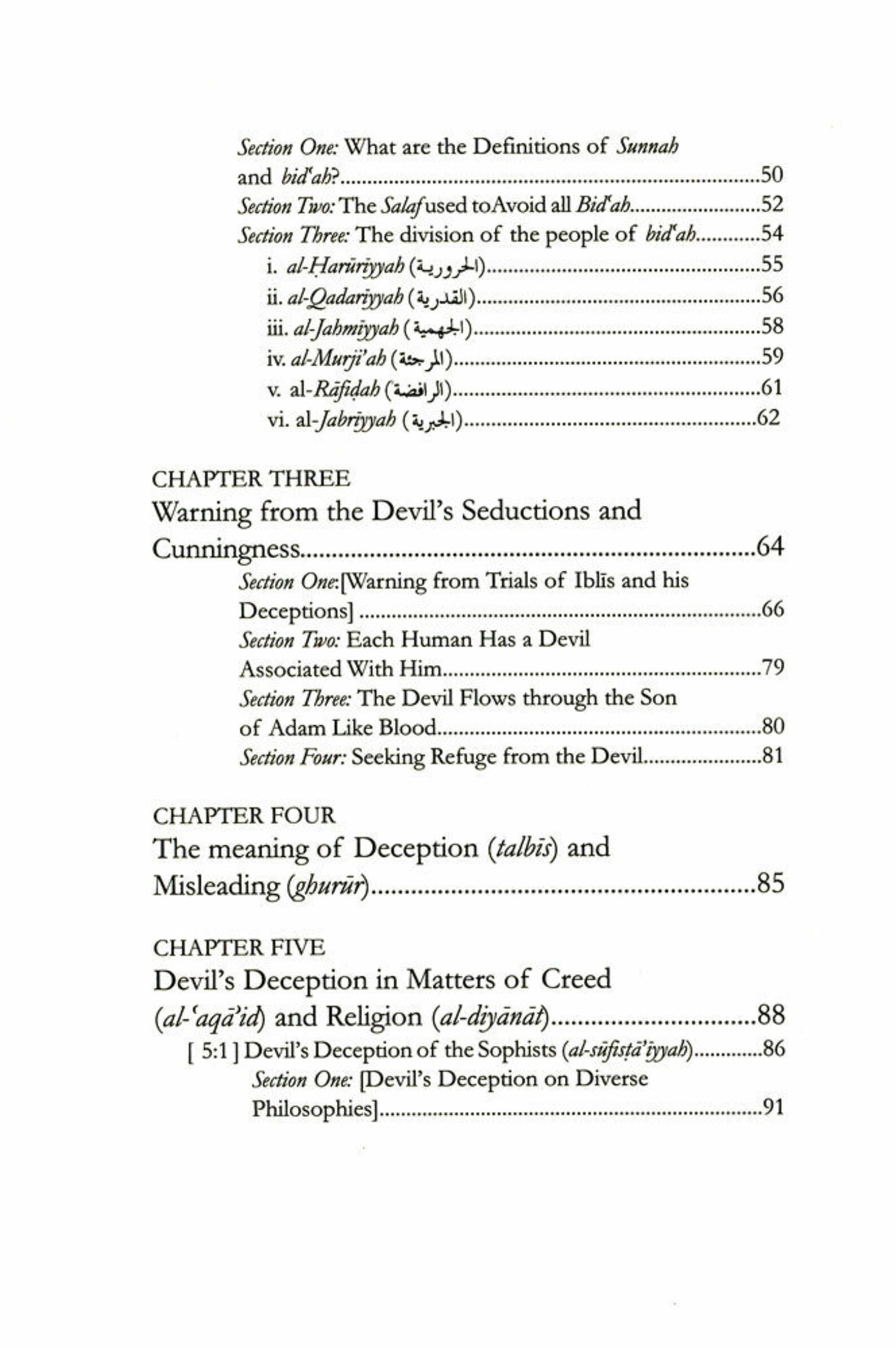 The Devil's Deception talbis Iblis - Etsy