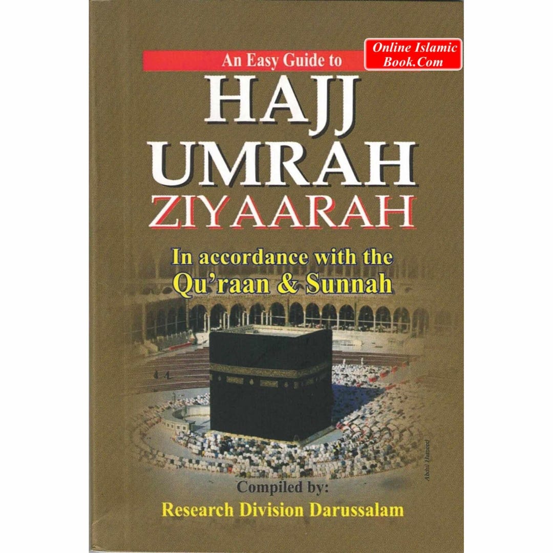 An Easy Guide to Hajj Umrah and Ziyaarah (pocket Size) - Etsy