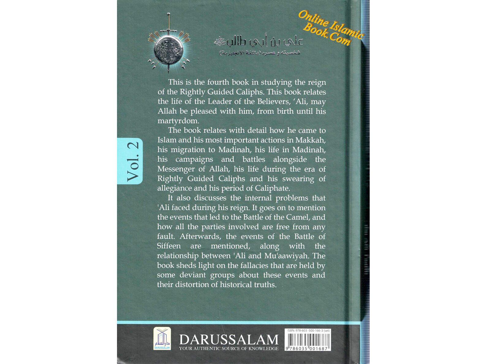 The Biography of Ali Ibn Abi Talib (2 Vol. Set) by Dr. Ali Muhammad ...