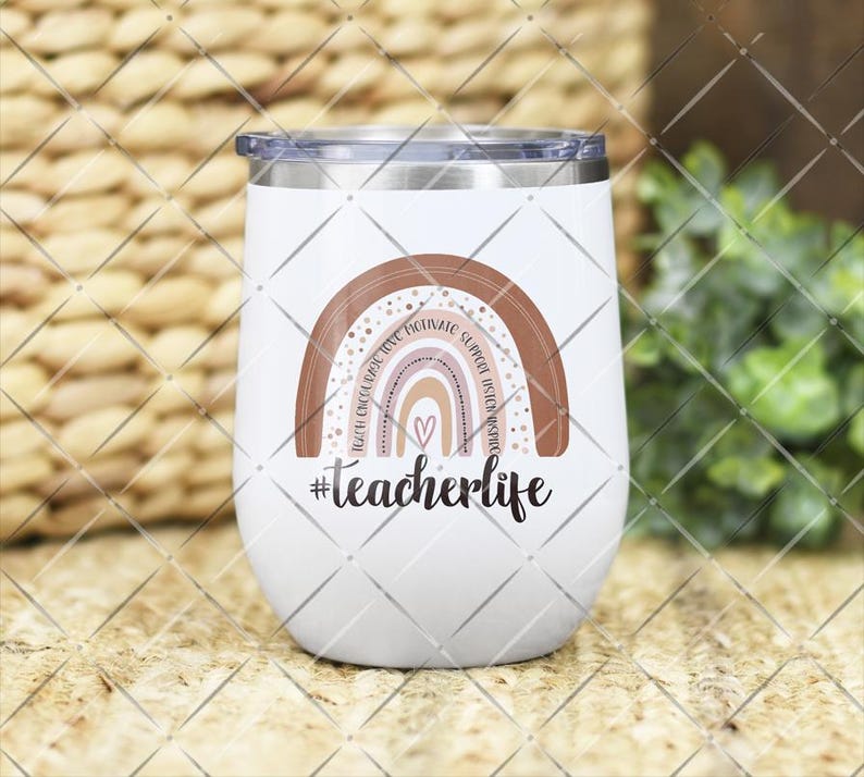 Teacher Rainbow SVG - Teaching PNG - Boho Teacher Life Svg #teacherlife ...