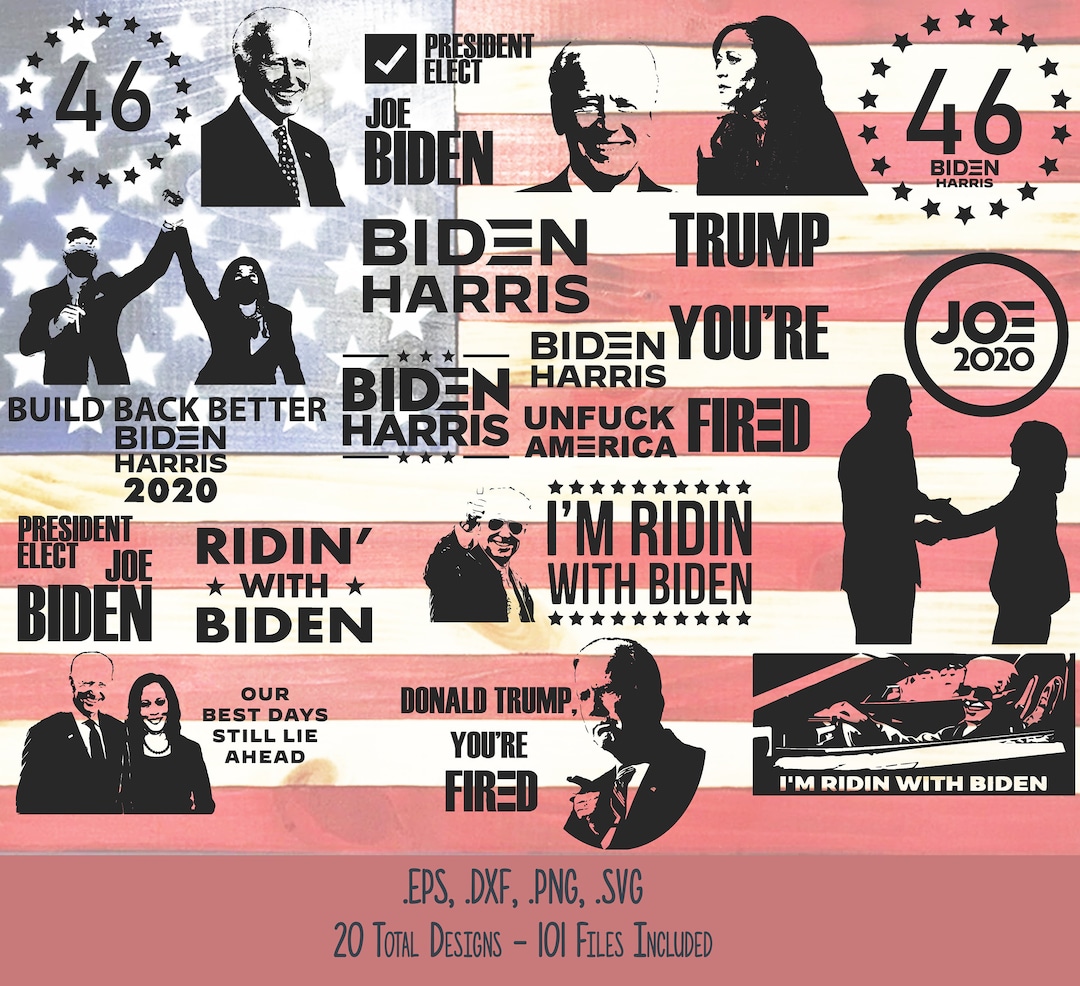Download 2020 President Elect Biden Harris Design Bundle We Did It Cut ...
