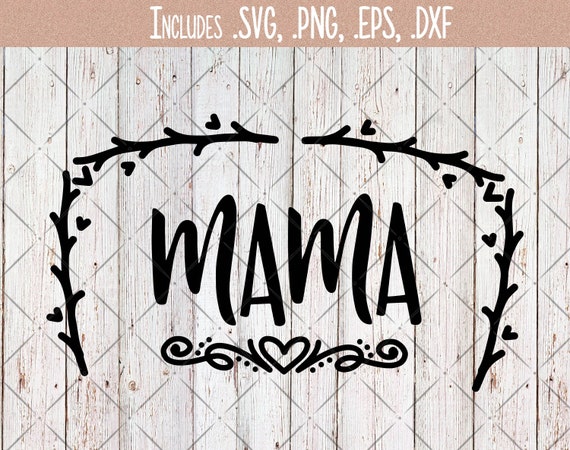 Fête des Mères Mama SVG fichier Maman SVG Maman SVG Joli - Etsy France