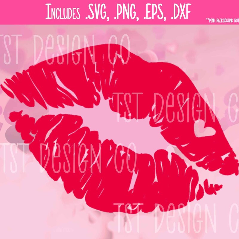 Distressed Lips Svg - Etsy