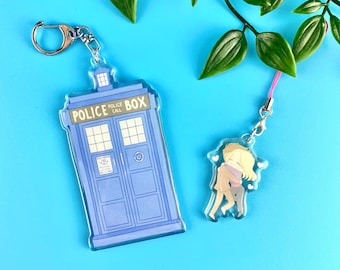 Doctor Who Keychain - Etsy