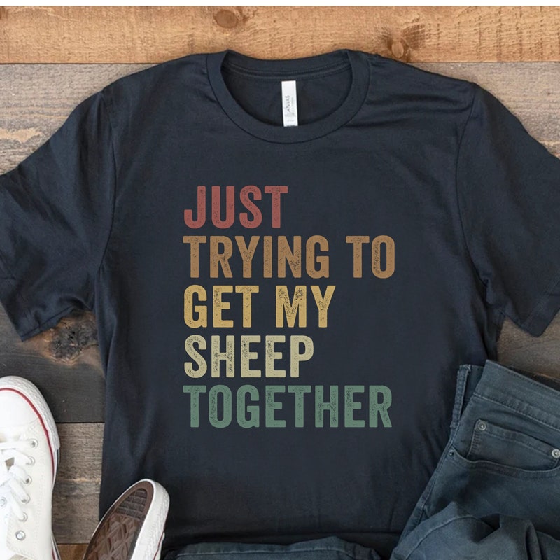 Sheep Shepherd Shirts - Etsy UK
