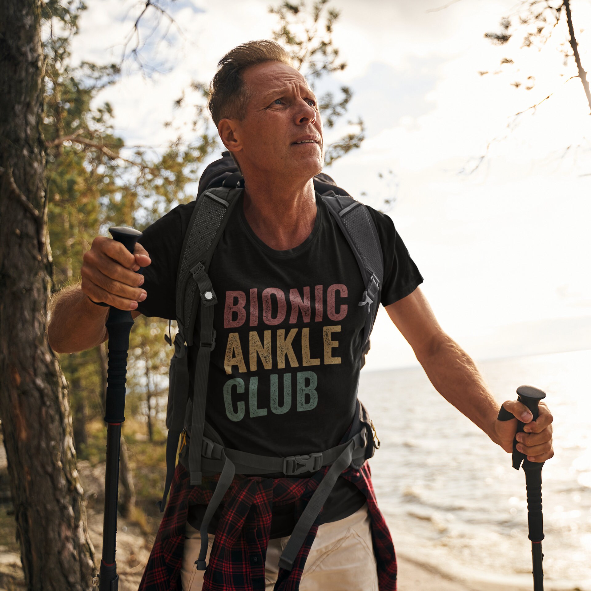 Bionic Ankle Club, Ankle Replacement Shirt, Ankle Surgery Gift, Ankle ...