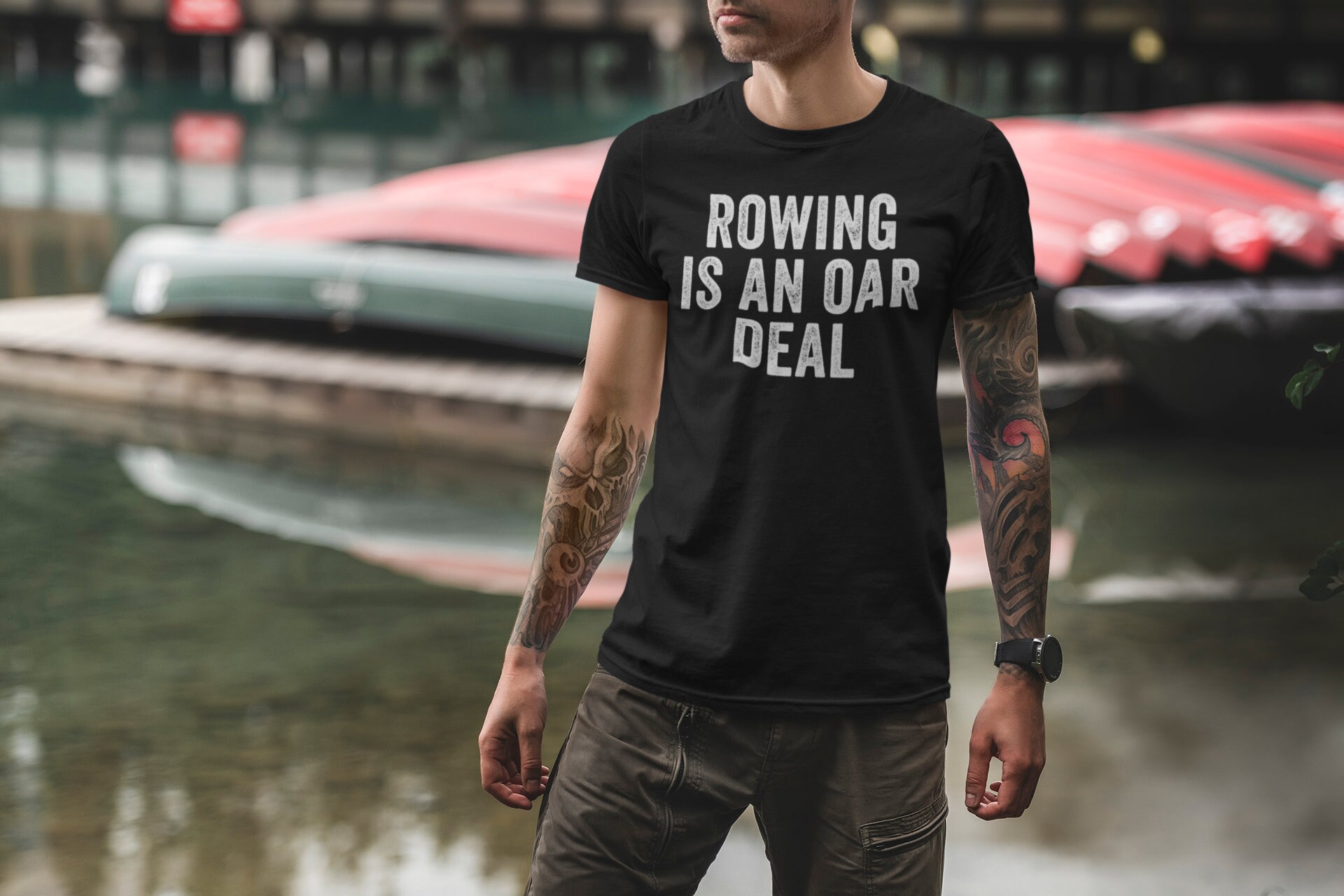 Rowing is an Oar Deal Tshirt, Funny Rowing T Shirt, Rowing Gift, Rowing ...