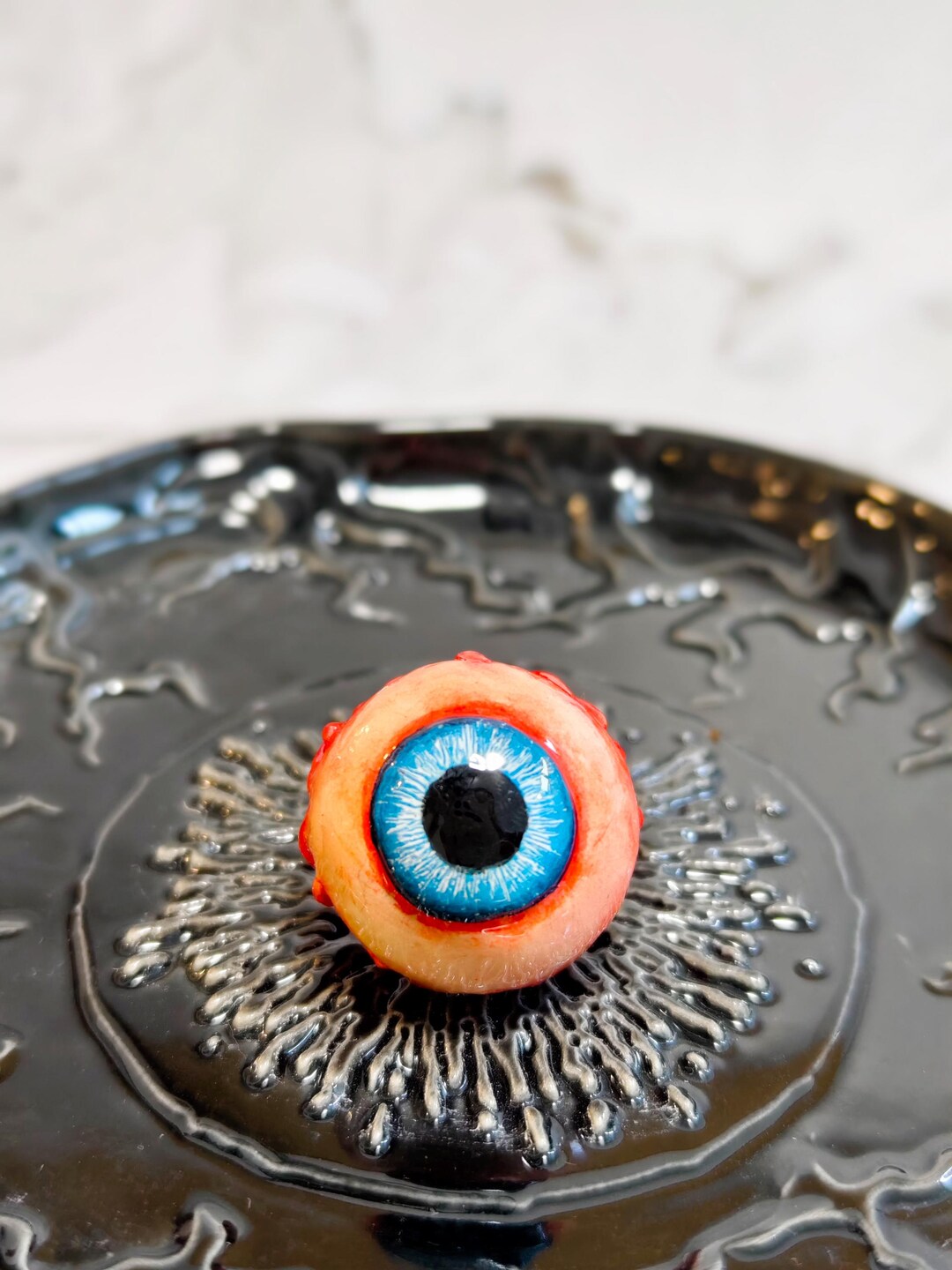 Prop Eyeball With Vessels and Veins | Handcrafted Clay Eyeball Model ...