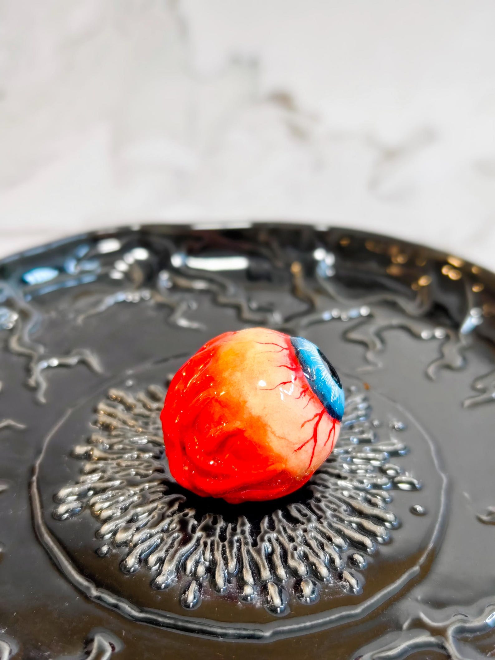 Prop Eyeball With Vessels and Veins | Handcrafted Clay Eyeball Model ...
