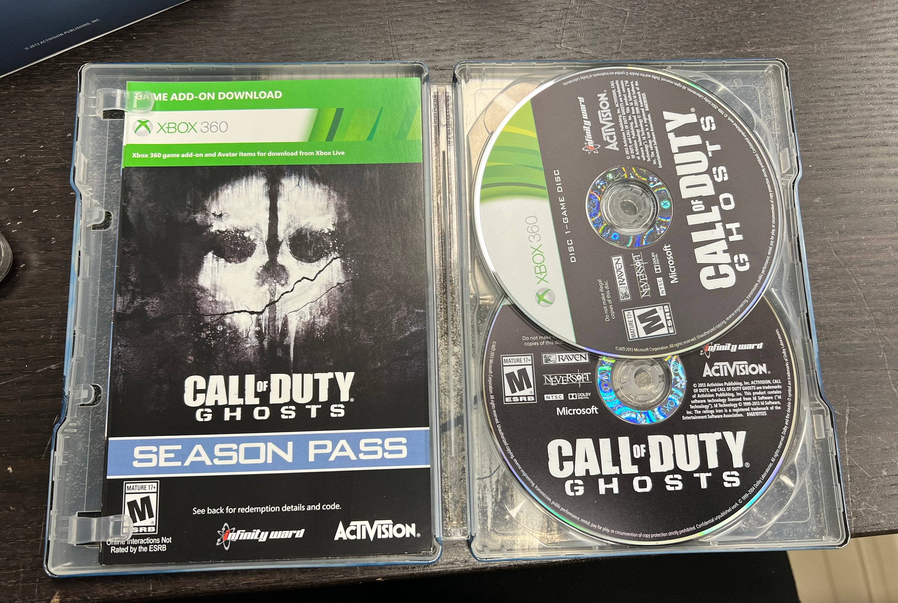 Call Of Duty Ghosts Xbox 360