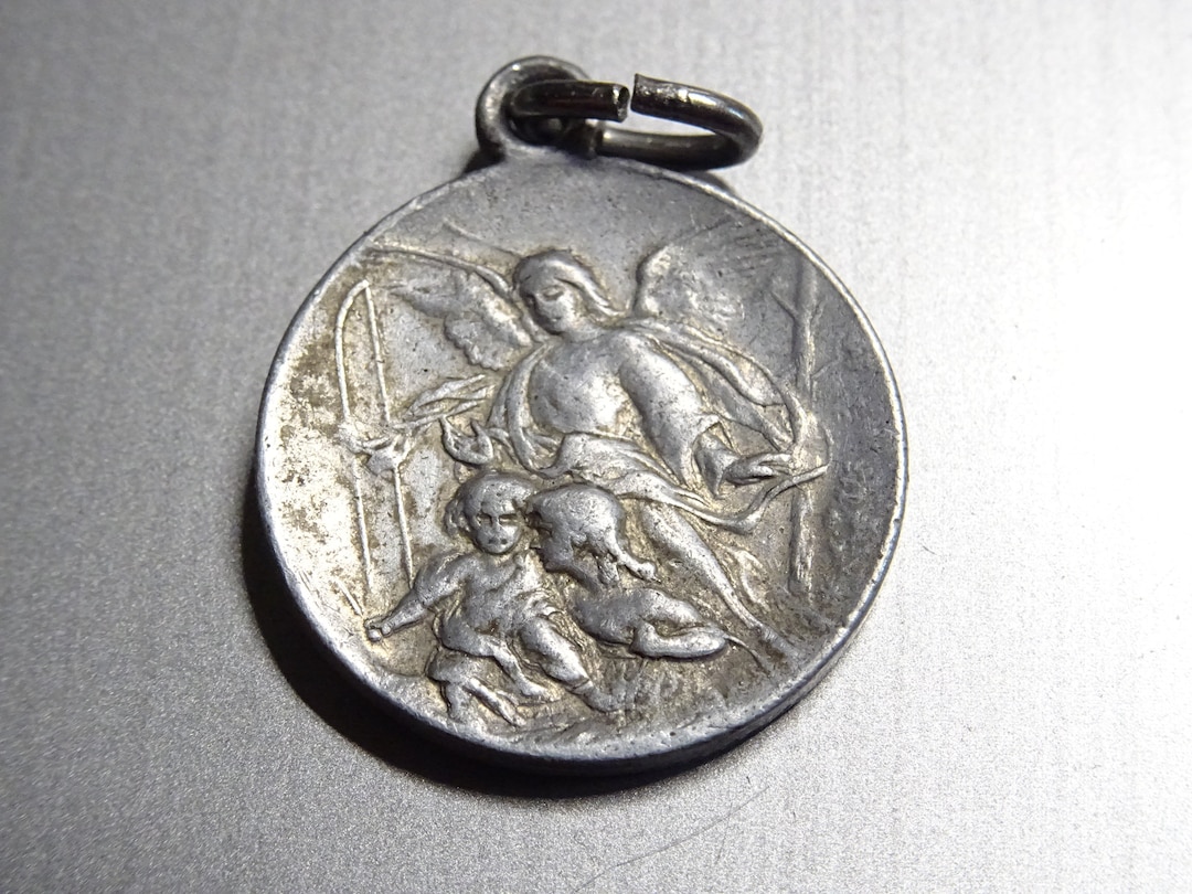 St. Antony and Archangel. Medallion Pendent Medal Holy Charm BB 462 - Etsy