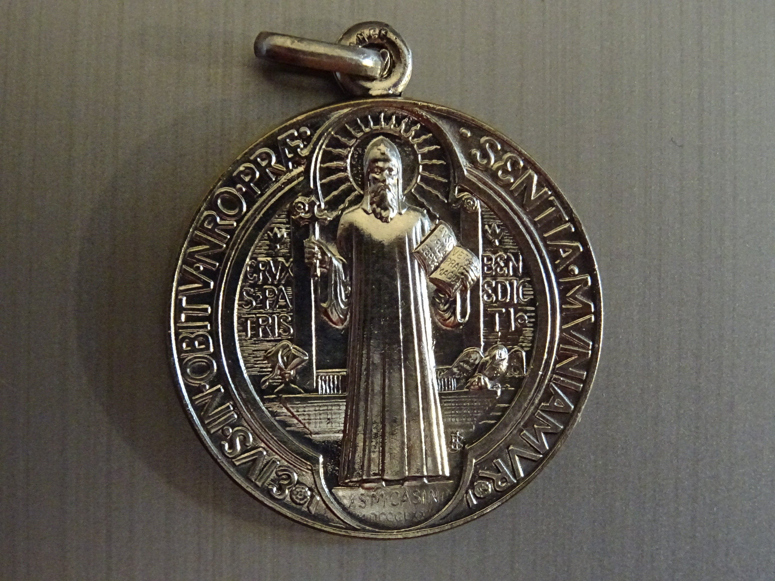 St Benedict Patron Saint of Exorcism Protect Us From Evil. - Etsy