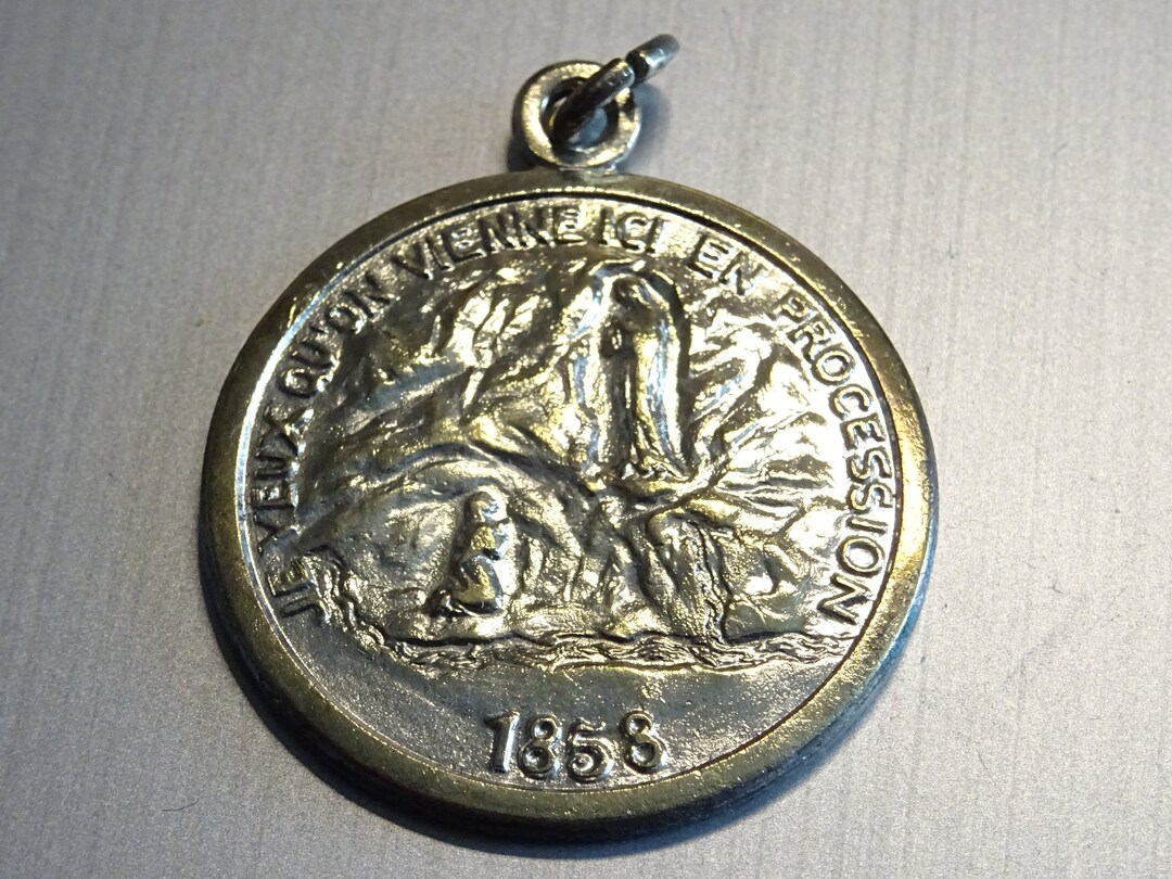 Centenary Apparitions Our Lady of Lourdes 1858-1958.. Beautiful French ...