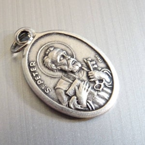 St. Peter Holding Keys to Heaven St. Paul Patron Saint of Missionaries ...