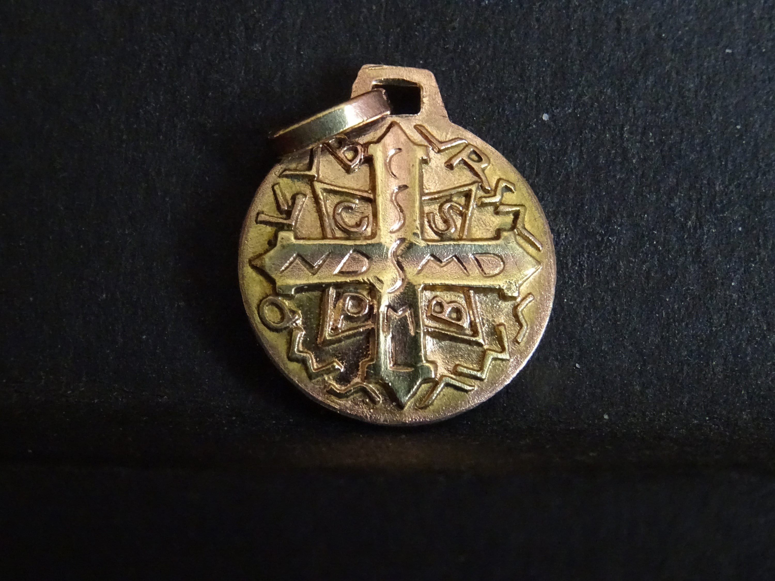 Exorcism Crush the Dragon Signed by Py Medal Medallion Holy | Etsy