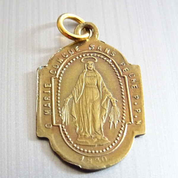 Virgin Mary 1830 - Etsy