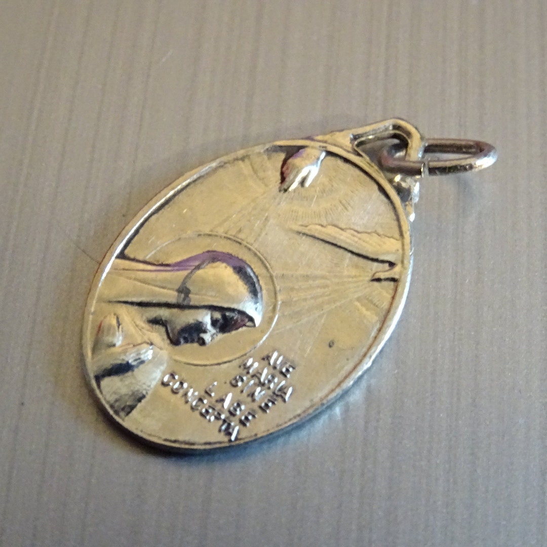 Ave Maria Mariano Anno Pendent Medal Medallion Holy Charm T 167 - Etsy