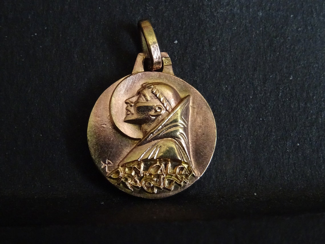 Exorcism Crush the Dragon Signed by Py Medal Medallion Holy - Etsy