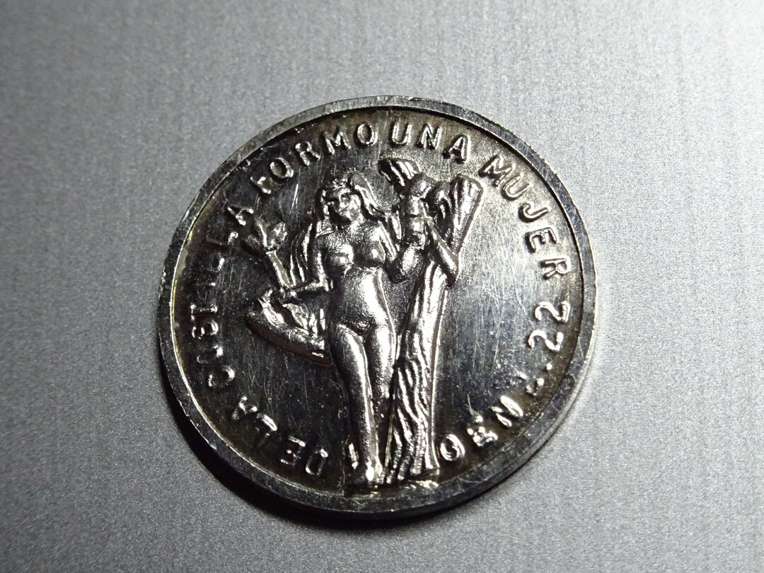 Vintage Spanish Bible Verse Pocket Token - Etsy