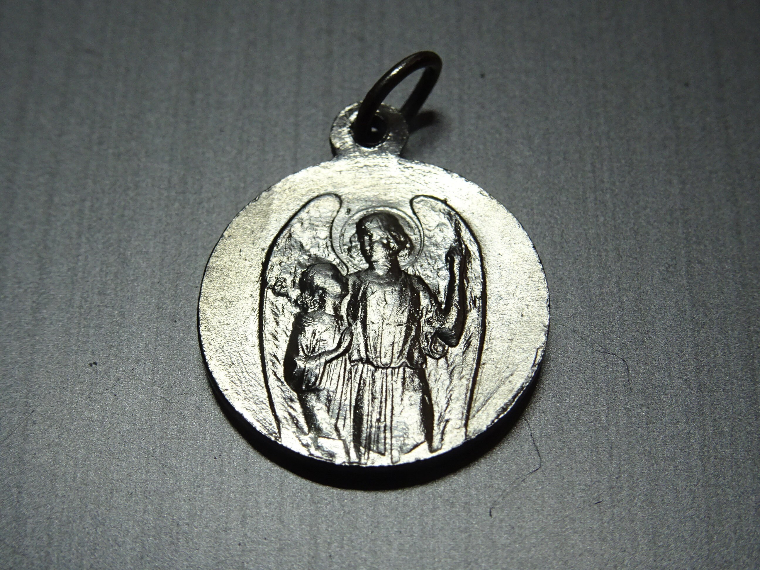 Saint Joseph and Archangel. Pendant Medallion Holy Charm BB 993 - Etsy