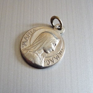 Virgin Mary Portrait Our Lady of Hal Religious Medal Pendant Medallion ...