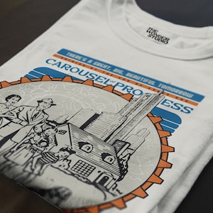 The Carousel of Progress T-shirt - Theme Park T-shirt -shirts for Men ...