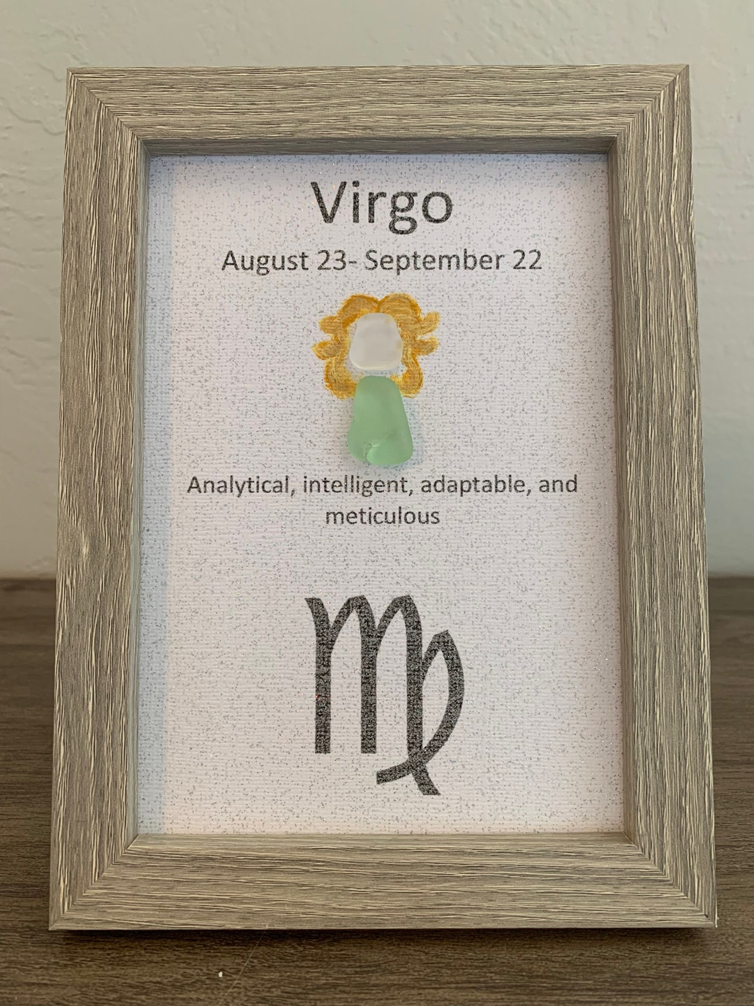 Zodiac Sign Gifts Virgo, Virgo Gift, Virgo Wall Art, Virgo Astrology ...