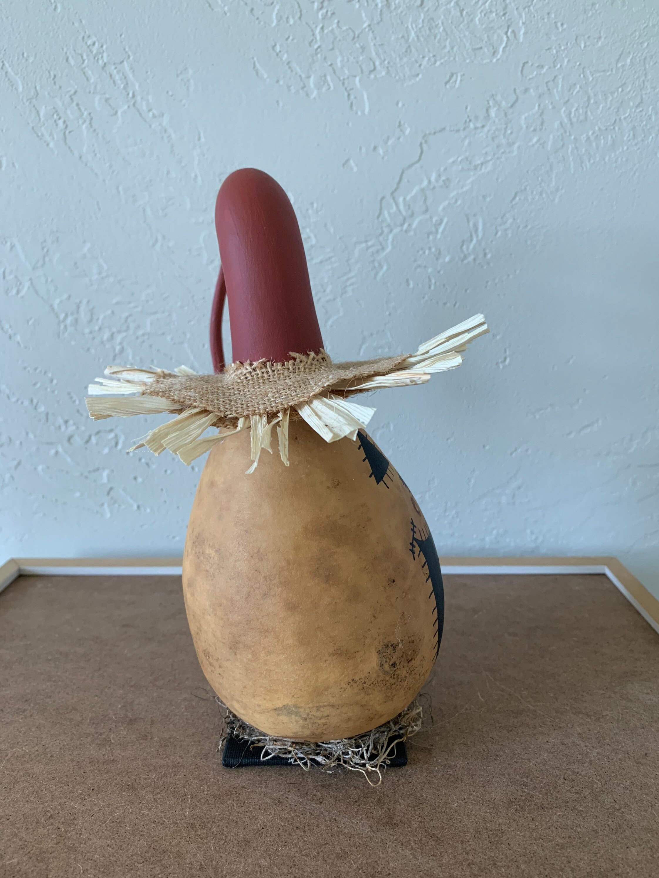 Scarecrow Gourd, Scarecrow Decor, Fall Scarecrow - Etsy