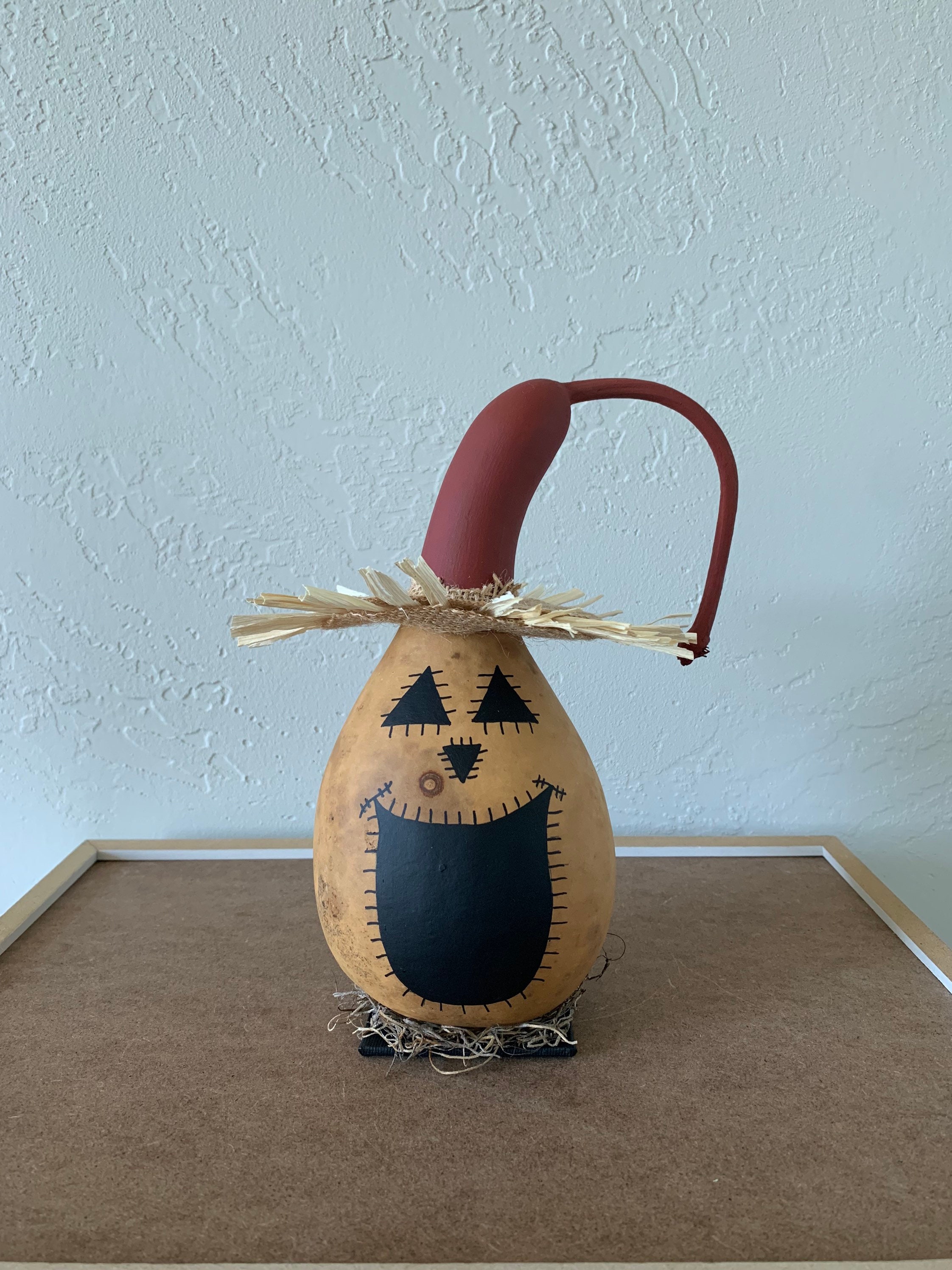 Scarecrow Gourd, Scarecrow Decor, Fall Scarecrow - Etsy