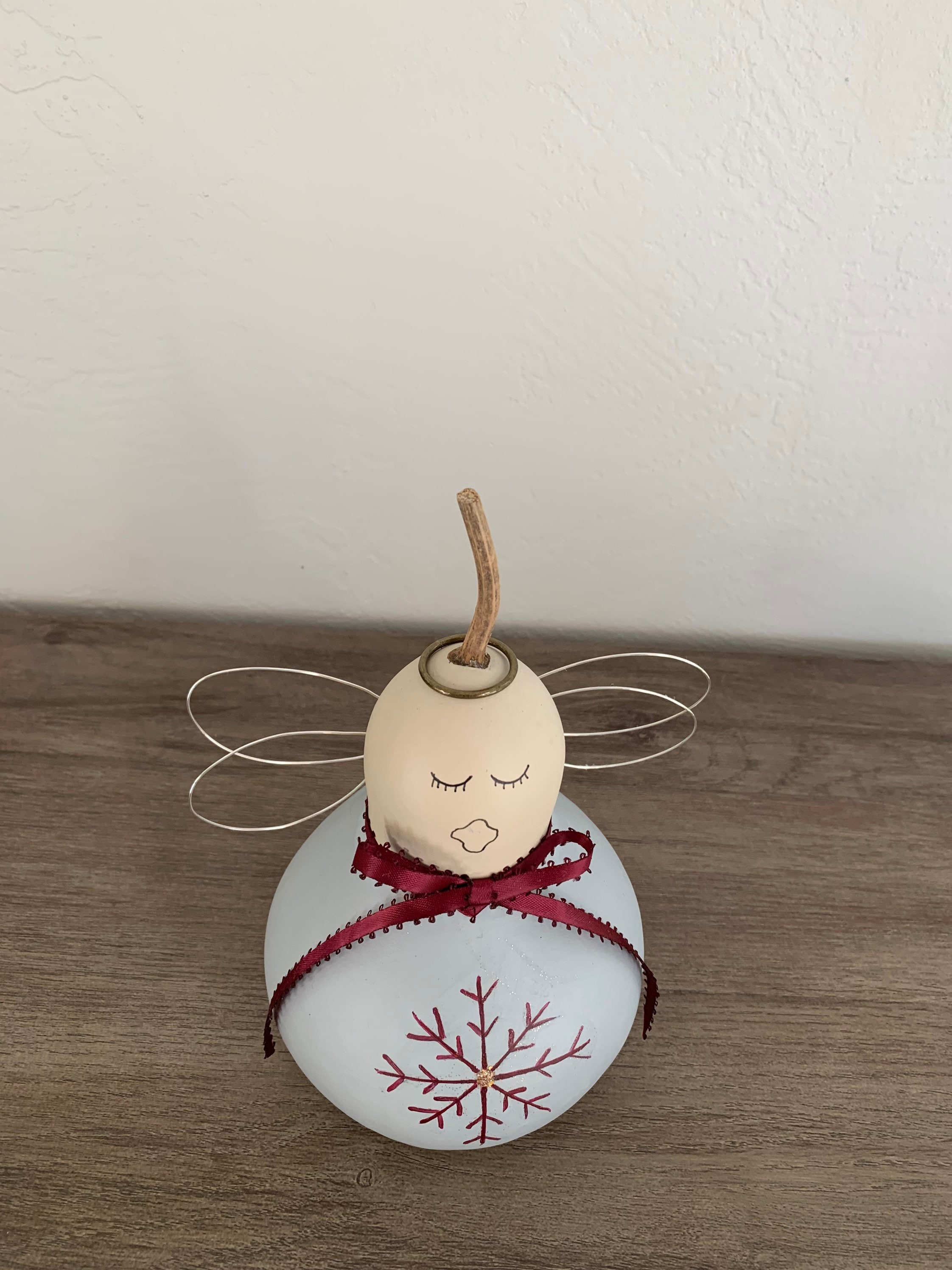 Angel Gourd, Angel Figurine, Angel Decor, Angel Gift - Etsy