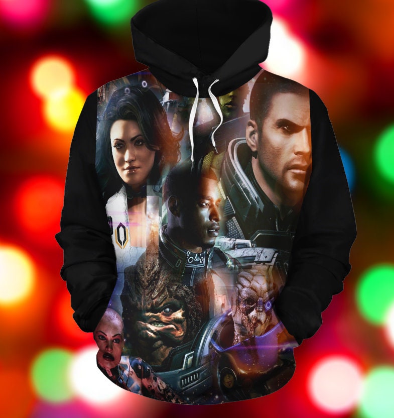 Mass Effect Andromeda Hoodie All Over Print Hoodie 3d Etsy