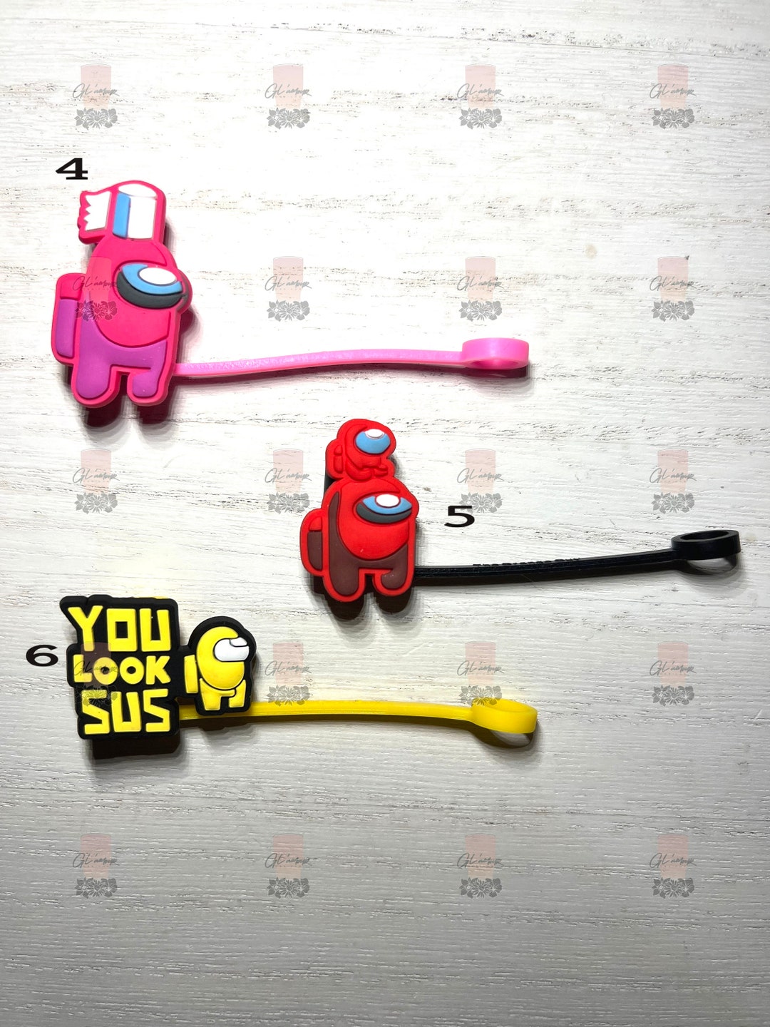 Sus/ Dinosaurs/ Pokemon Straw Toppers/ Reusable Straw Covers - Etsy