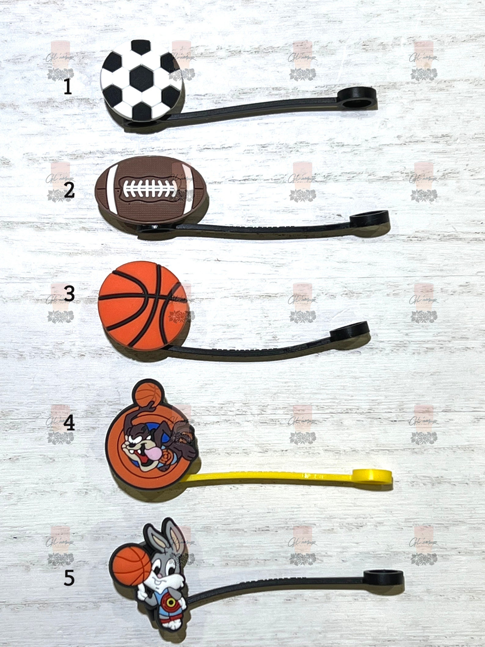 Sport Straw Toppers/ Reusable Straw Covers - Etsy